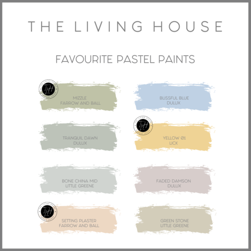 Choosing the best pastel paint colours for your home The Living House